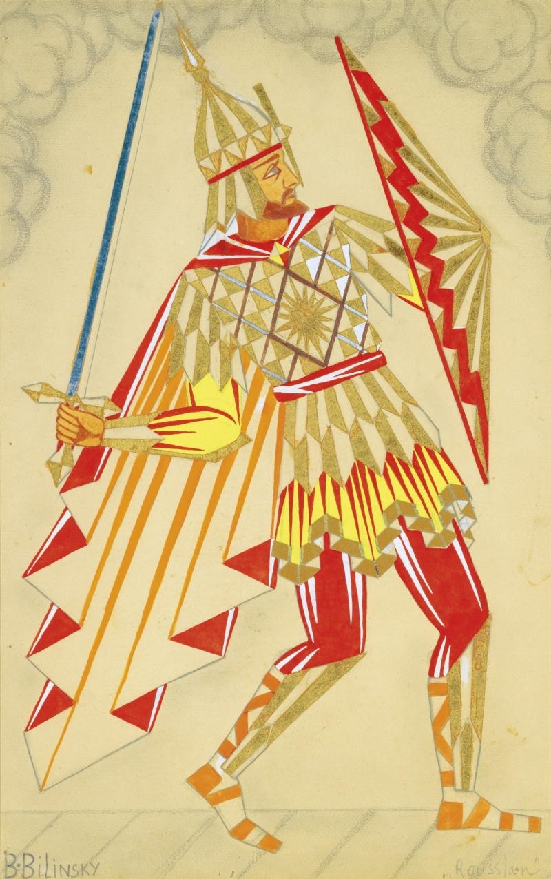 Boris Konstantinovitch‏ Bilinsky | A GROUP OF THREE COSTUME DESIGNS ...