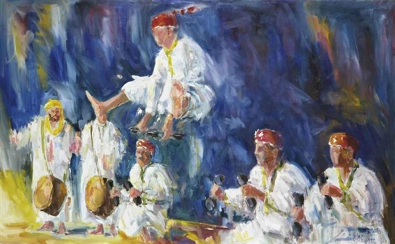 Mohamed Douah | 6 Artworks at Auction | MutualArt