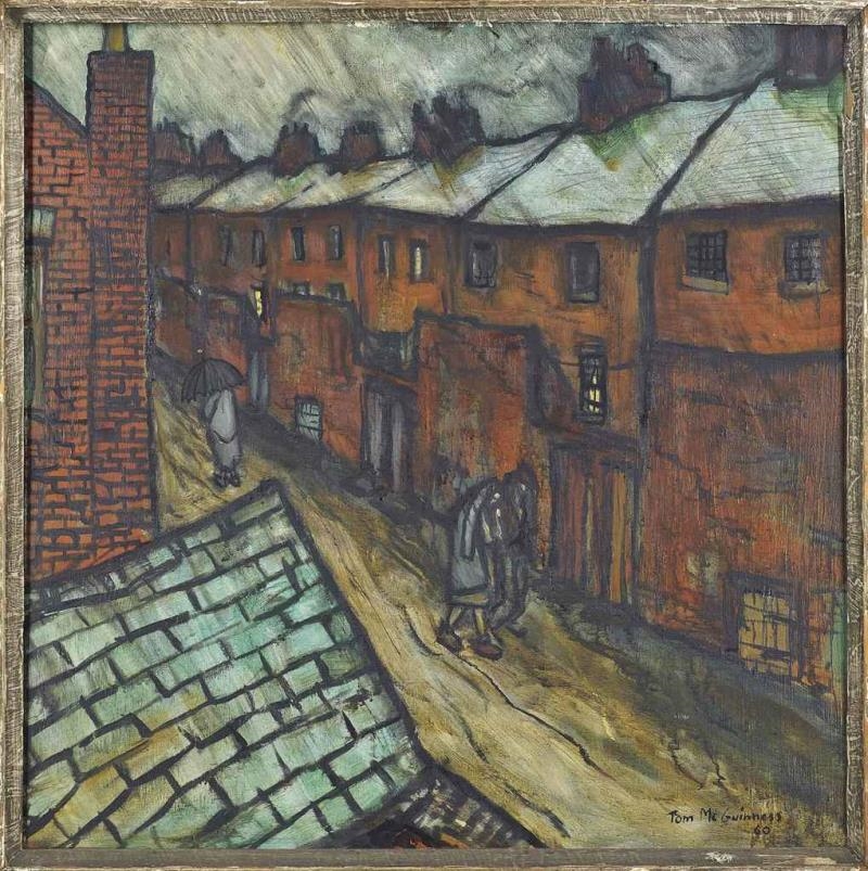 Tom McGuinness | A mining village (1961) | MutualArt