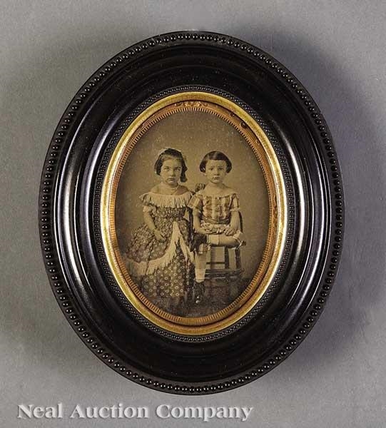 Unknown | Two Ambrotypes of the Grandchildren of the Ninth Louisiana ...