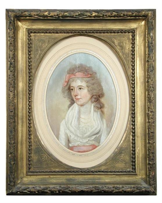 John Downman | Portrait of Mrs Fitzherbert (1756-1837) | MutualArt