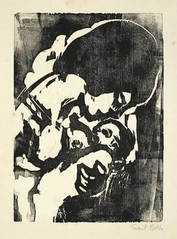 Emil Nolde | Junge Mutter (1917) | MutualArt