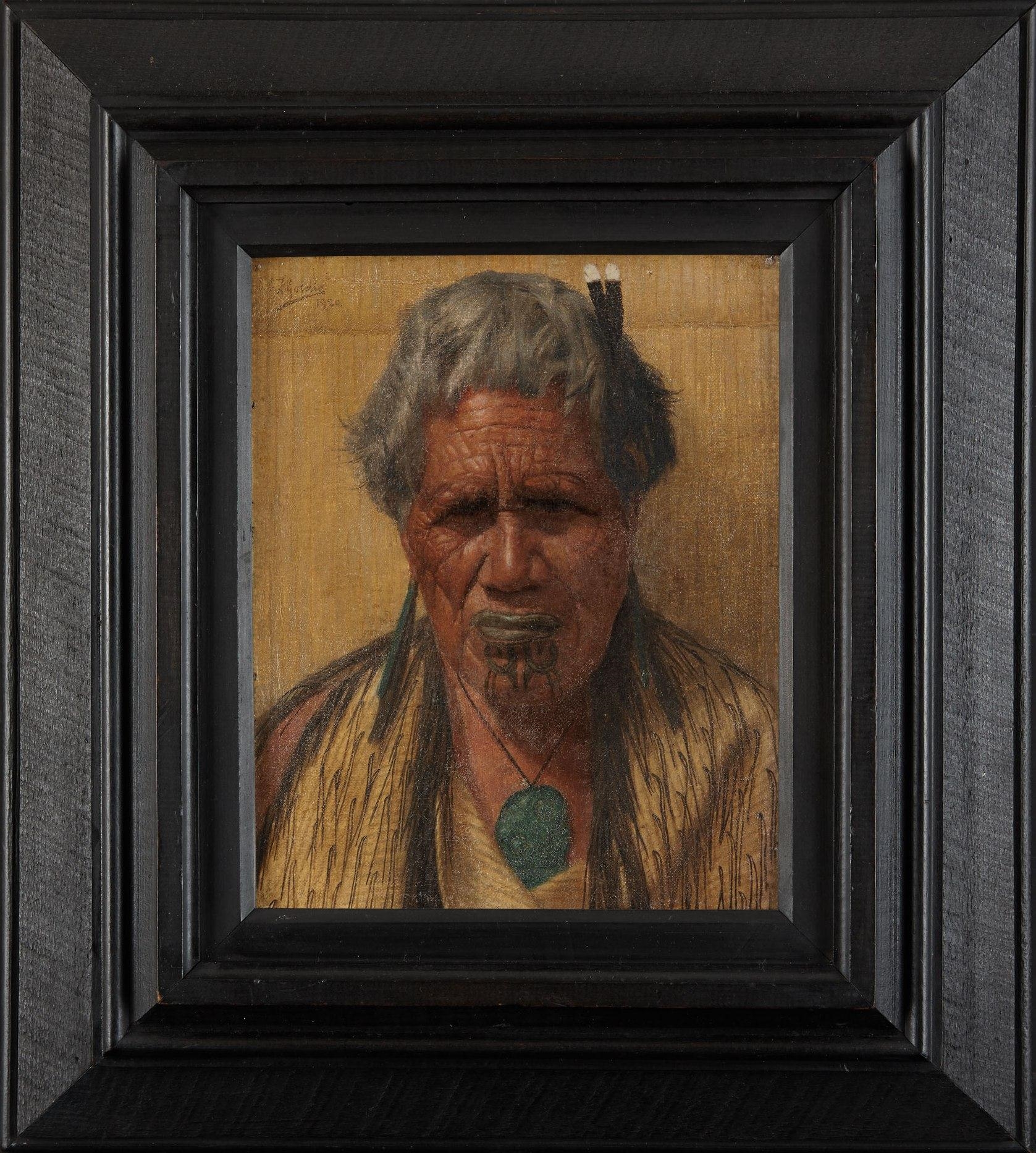 Charles Frederick Goldie | Te Hei, A Ngatiraukawa Chieftainess (1920 ...