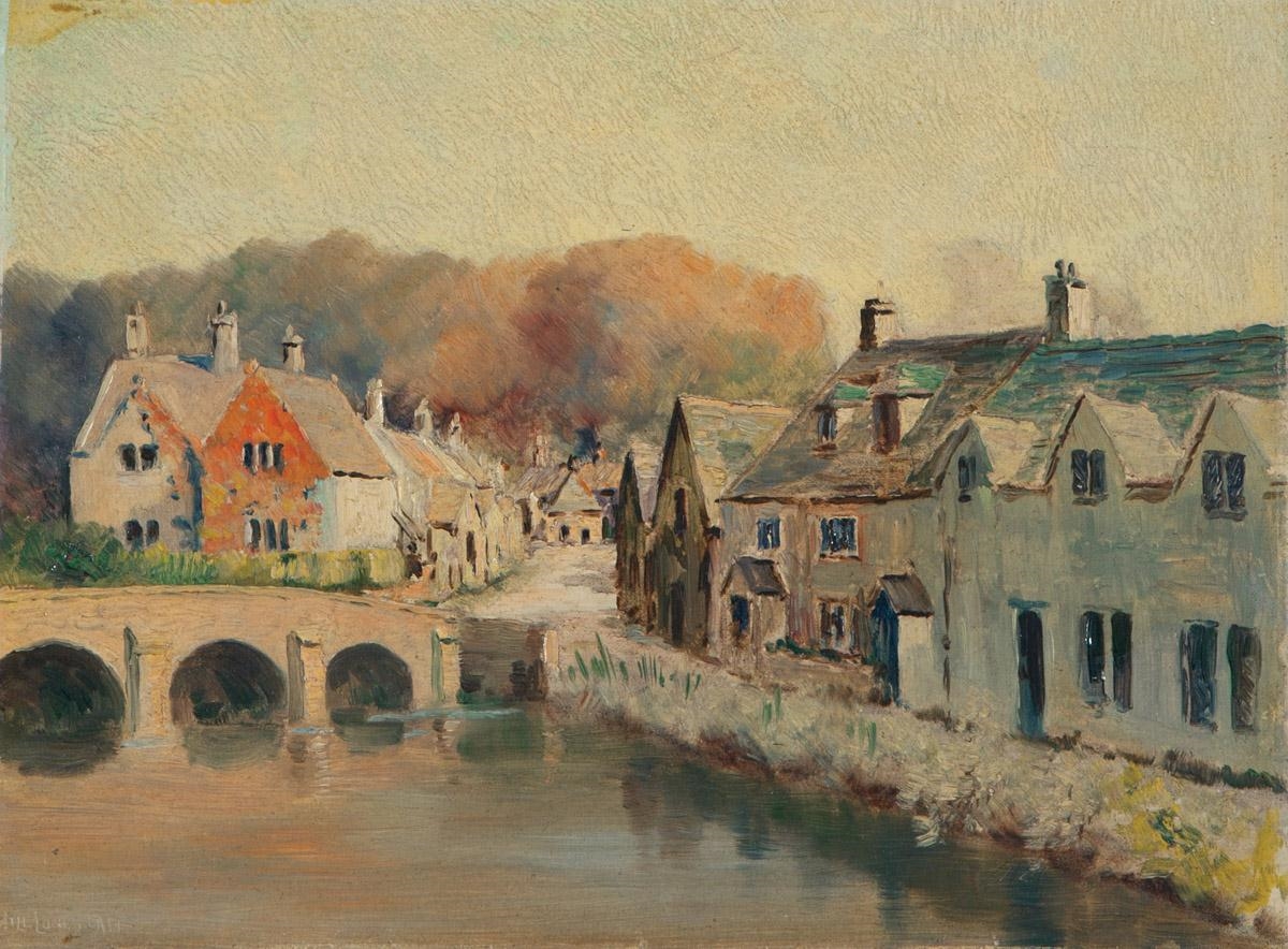 William Francis Longstaff | CASTLE COOMBS WILTSHIRE | MutualArt