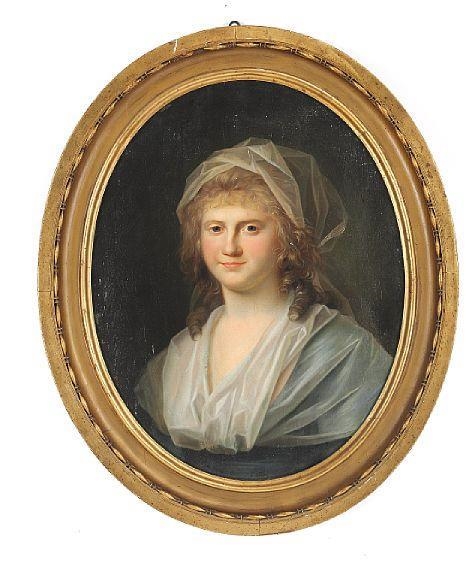 Jens Juel | Portrait of Ingeborg Kathrine Lange Née Wilsbech (Circa ...