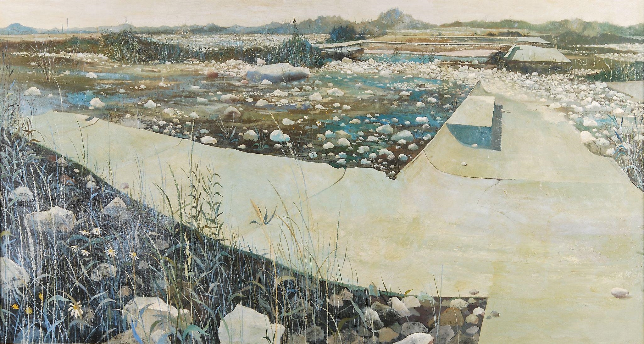Anthony R. Cooke | Beach Green | MutualArt