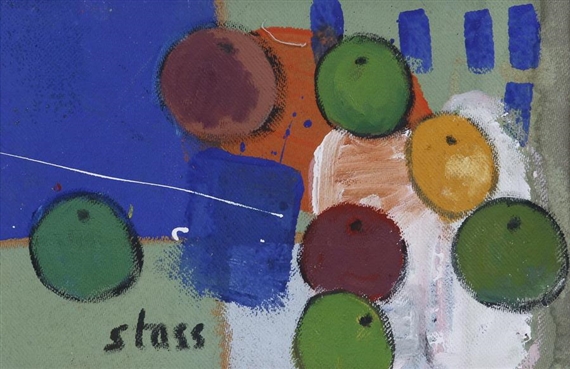 Stass Paraskos | Still life with fruits | MutualArt