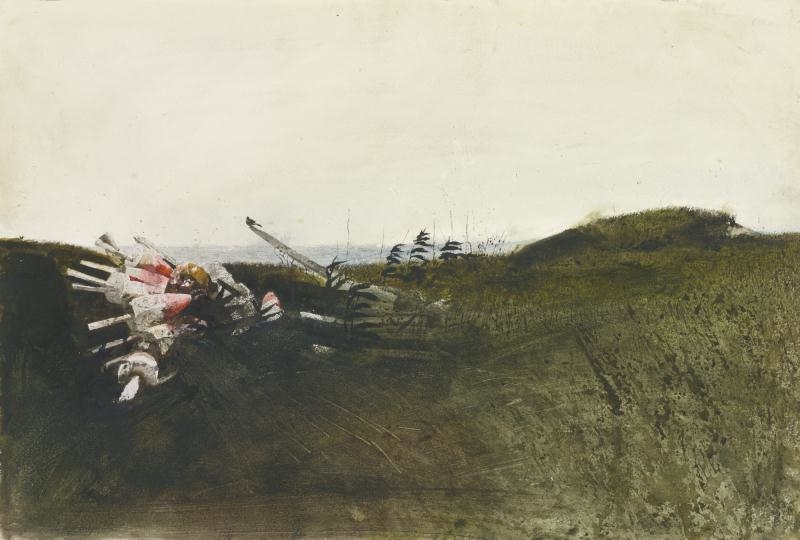 Andrew Wyeth | FIELD SPARROW (1968) | MutualArt
