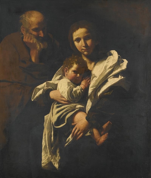 Bartolomeo Cavarozzi | THE HOLY FAMILY | MutualArt