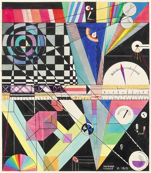 Karl Hermann Trinkaus | STATISCH-DYNAMISCH (1926) | MutualArt