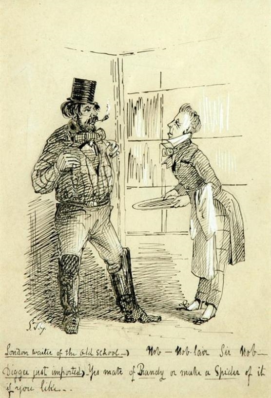 Samuel Thomas Gill | London Waiter of the Old School | MutualArt