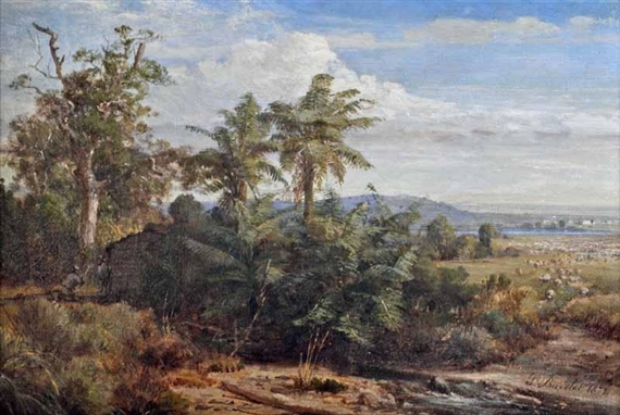 Louis Buvelot | View from Yarra Glen (1877) | MutualArt