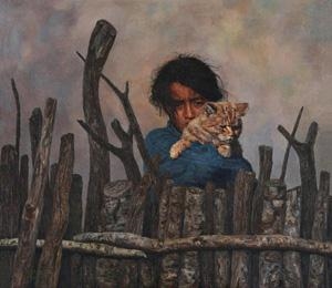 Sun Weimin | THE MOMENT OF LONGING (1991) | MutualArt