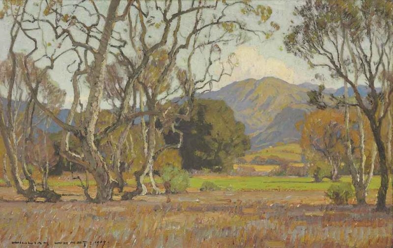 William Wendt | Autumn landscape | MutualArt