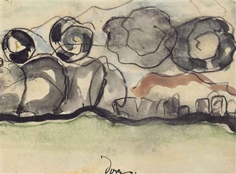 Arthur Dove | Untitled (Landscape) | MutualArt