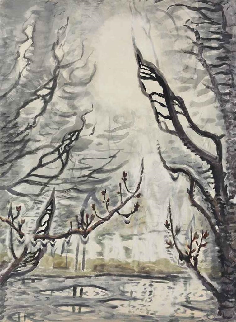 Charles Ephraim Burchfield | Yearning (1951) | MutualArt