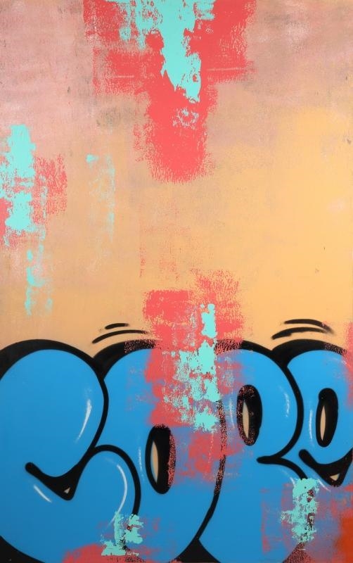 Cope2 | BLUE BUBBLE WASHED (2012) | MutualArt