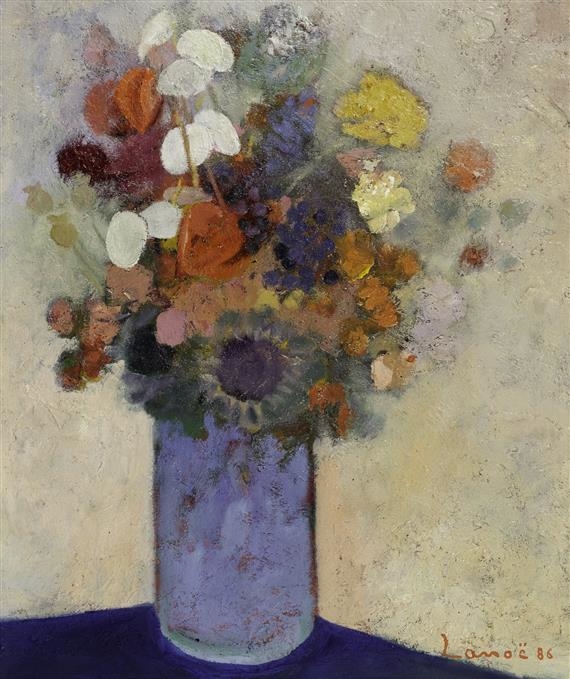 Alphonse Lanoë | Flower vase | MutualArt