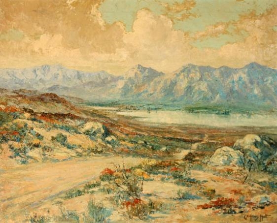 Geoffrey Holt | Western Mountain Lake | MutualArt