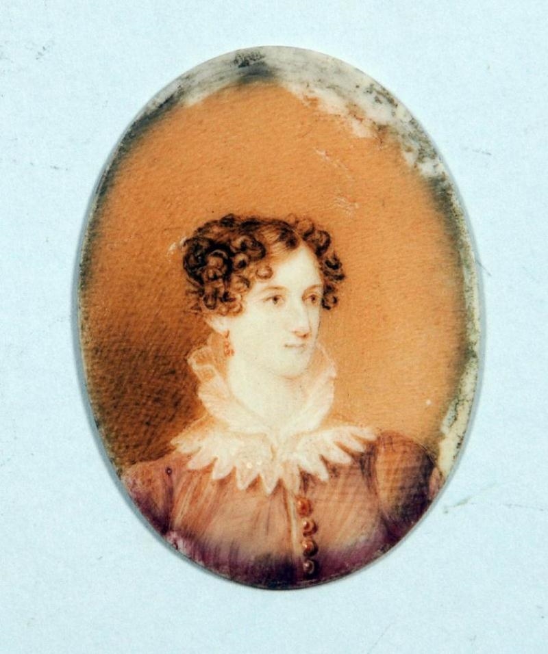 British School, 19th Century | Portrait of Charlotte Du Percy Howard ...