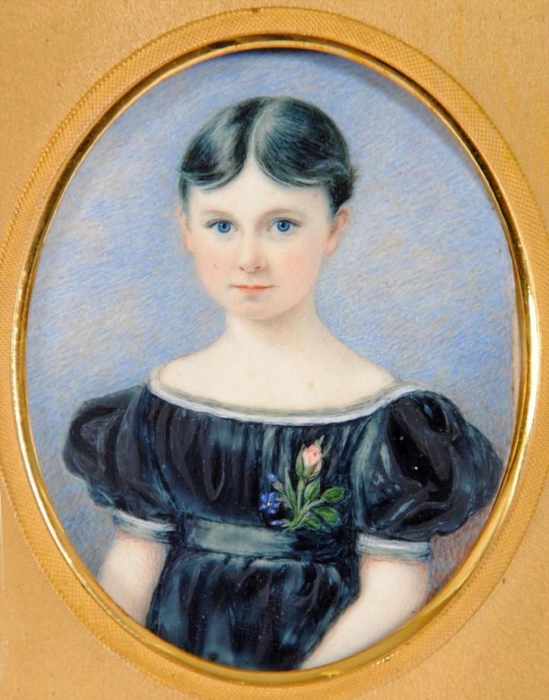 British School, 19th Century | Portrait of Charlotte Du Percy Howard ...