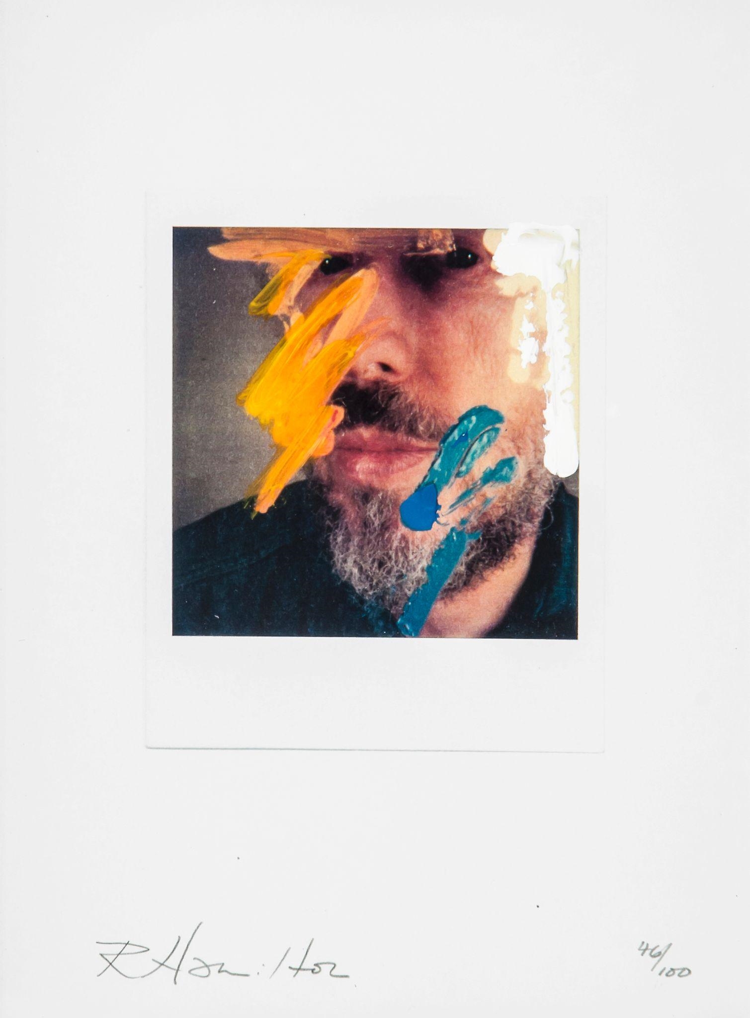 Richard Hamilton | Polaroid Portraits, Vol 2 (L.B2) (1981) | MutualArt