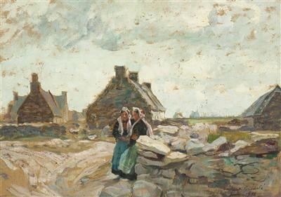 Victor Marec | Motif from Brittany (1910) | MutualArt