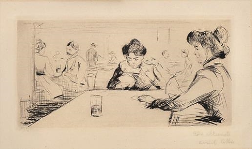 Edvard Munch | Vampire II (1895 - 1902) | MutualArt