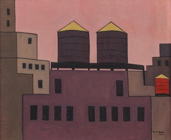 Max Arthur Cohn | Water Tanks (1995) | MutualArt