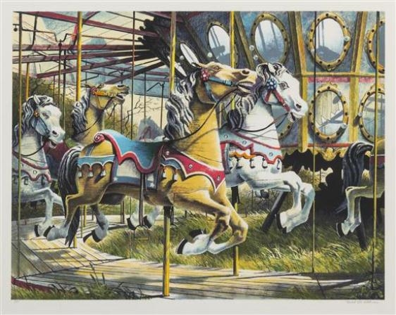 Robert Addison | Carousel (1986) | MutualArt