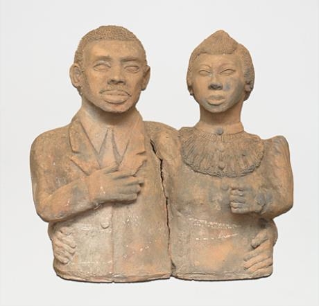 Noria Mabasa | Man & Woman (Circa 2000) | MutualArt