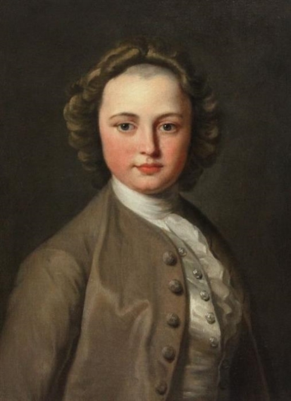 William Hoare | Portrait of Major Charles Harpur (1741-1770) | MutualArt