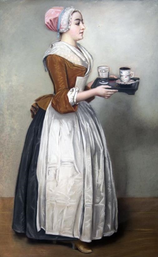 Jean-Étienne‏ Liotard | La Belle Chocolatiere | MutualArt
