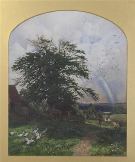 Edmund George Warren | The Rainbow (1860) | MutualArt