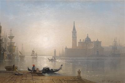 Karl Heilmayer | Venice-Sunset by San Giorgio | MutualArt