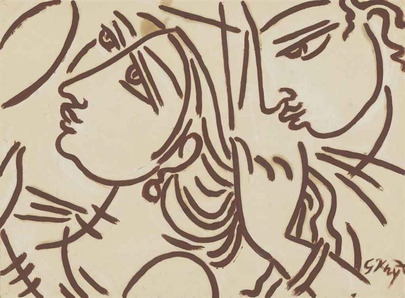 George Keyt | Untitled | MutualArt