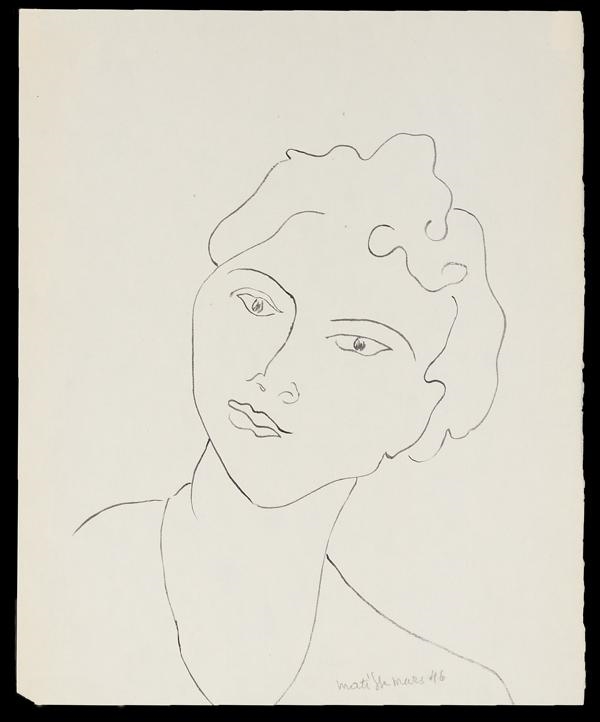 Henri Matisse | Portrait Sketch | MutualArt