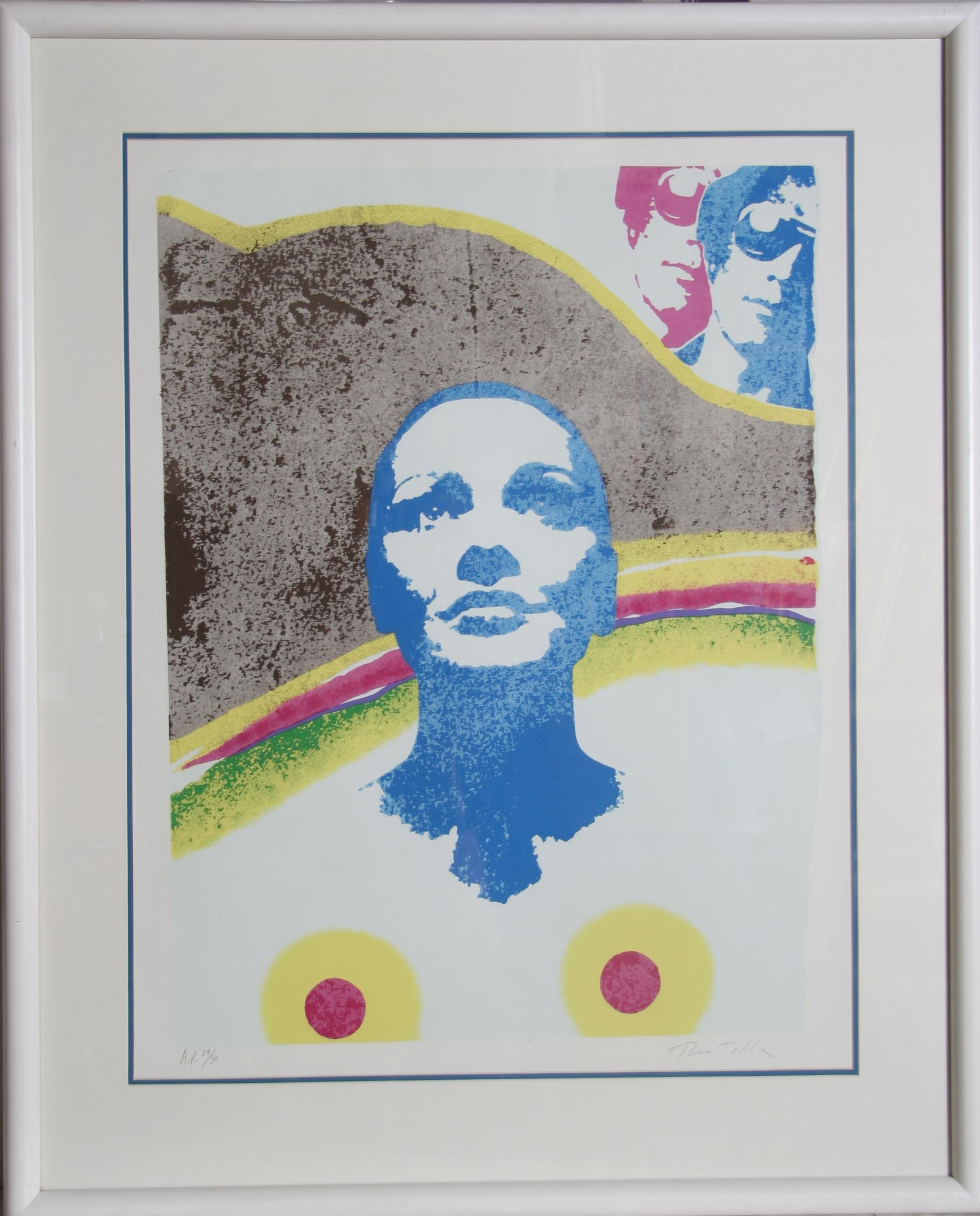 Mimmo Rotella | The Look (1979) | MutualArt