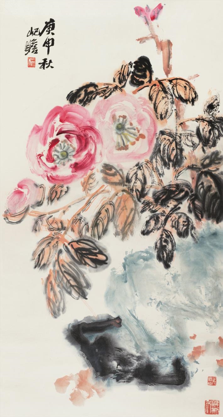 Zhu Qizhan | Roses | MutualArt