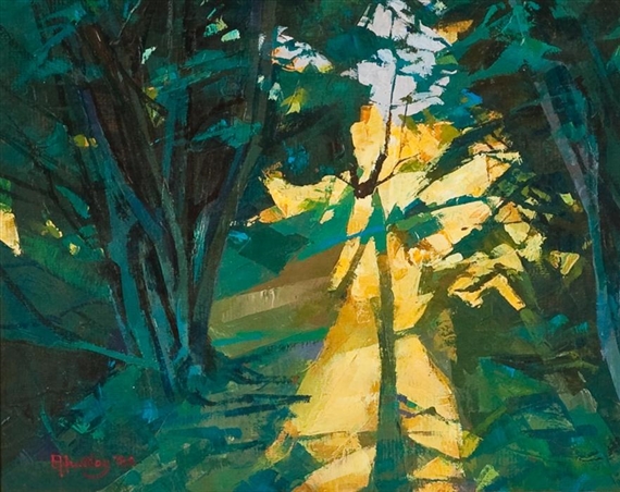 Eric Huntley | ROWANS PATH INTO SUNLIGHT | MutualArt