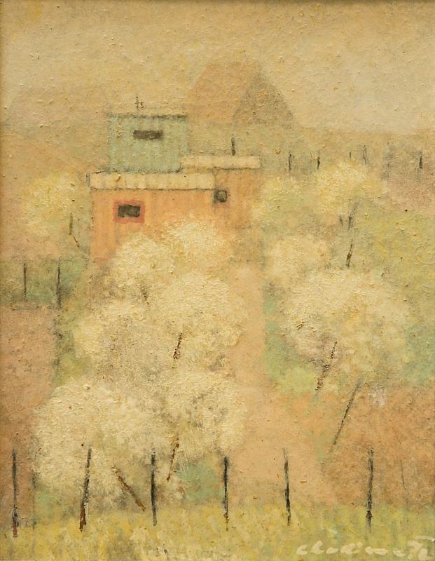 Jiri Chadima | The blooming orchard (1970) | MutualArt