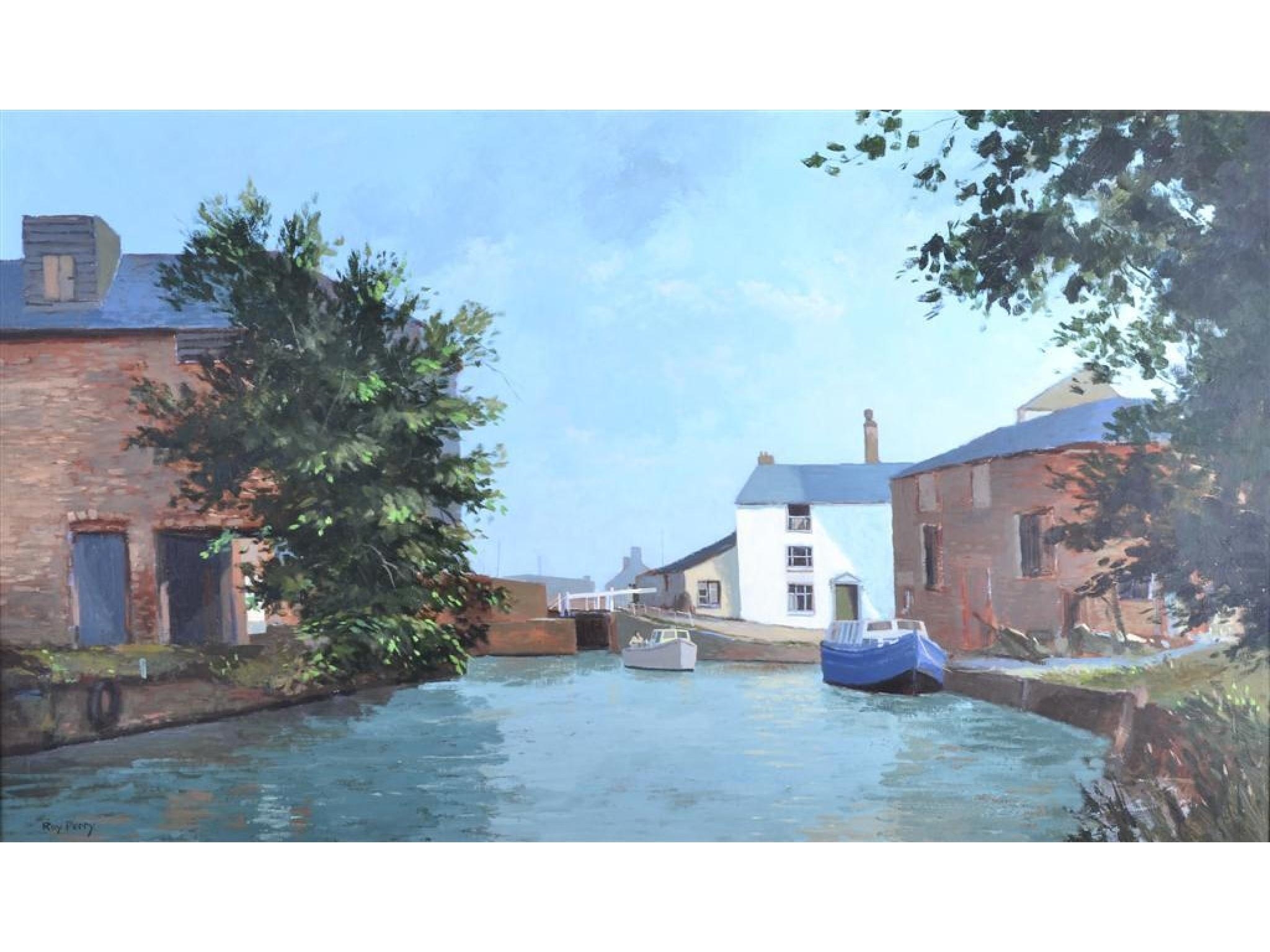Roy Perry | Banbury Canal Basin | MutualArt