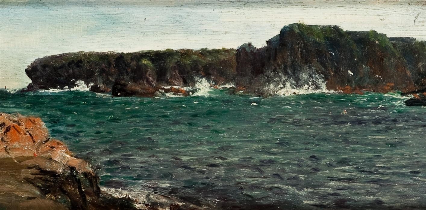 George Sherwood Hunter | PANORAMIC VIEW OF BULLER OF BUCHAN | MutualArt