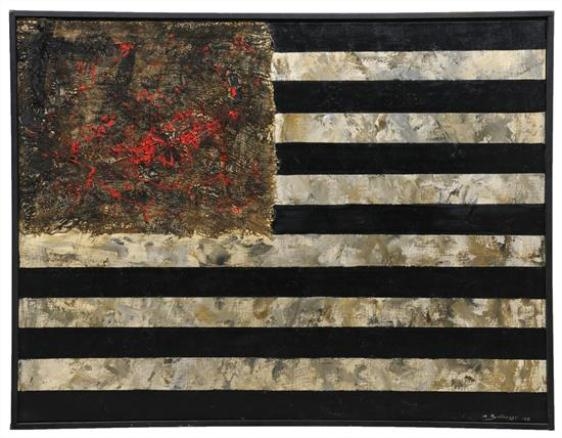 Hans Gustav Burkhardt | Red Flowers (1990) | MutualArt