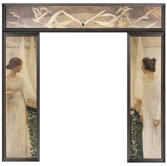 Ernest Biéler | DÉCORATION DE PORTE (1898) | MutualArt