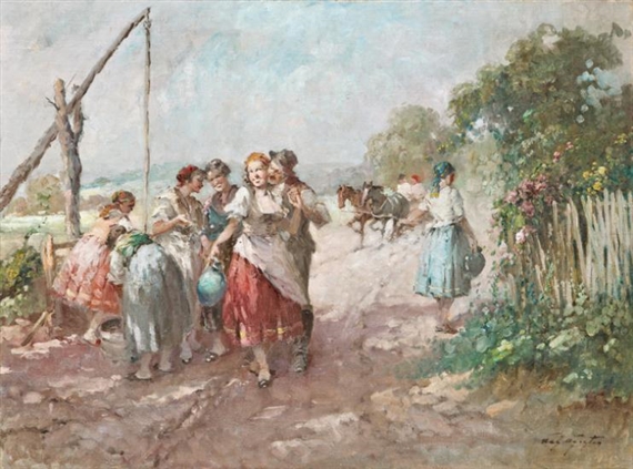 Agoston Acs | Enyelgés a gémeskútnál | MutualArt