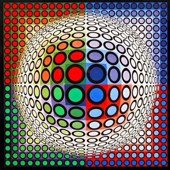 Victor Vasarely | Vega Nor | MutualArt