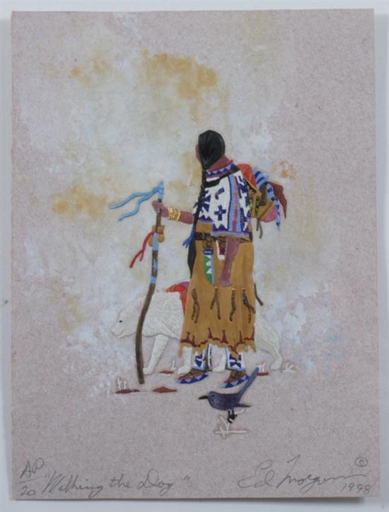 Ed Morgan | WALKING THE DOG (1998) | MutualArt