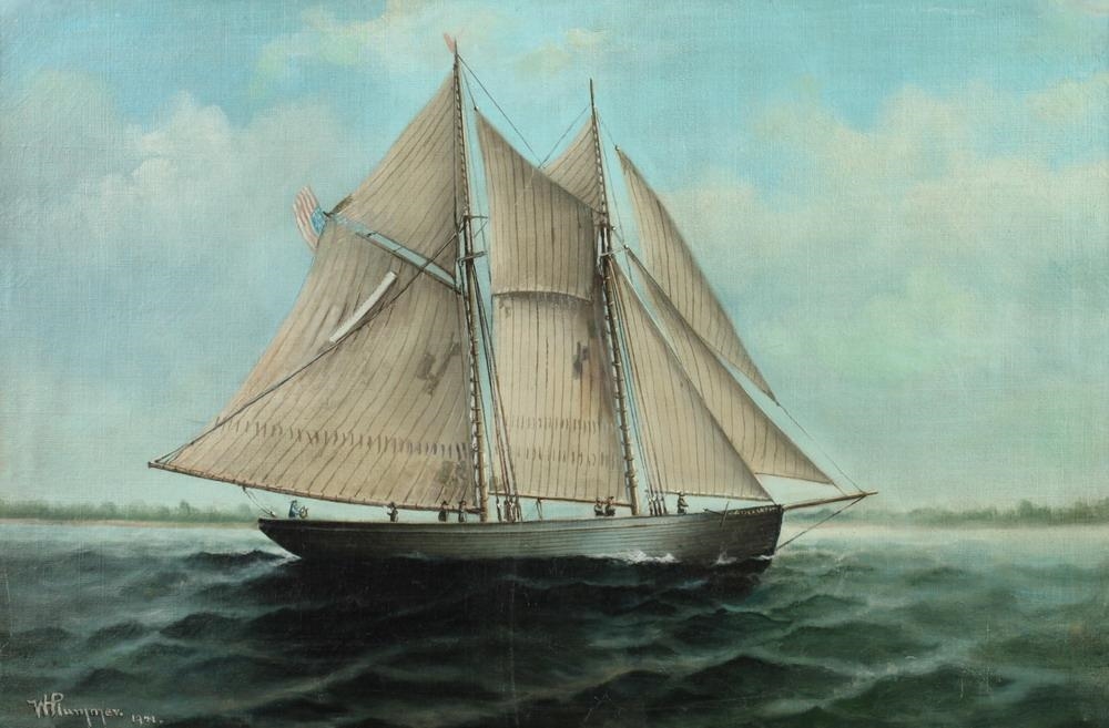 Willis Henry Plummer | SHIP OFF COASTLINE | MutualArt