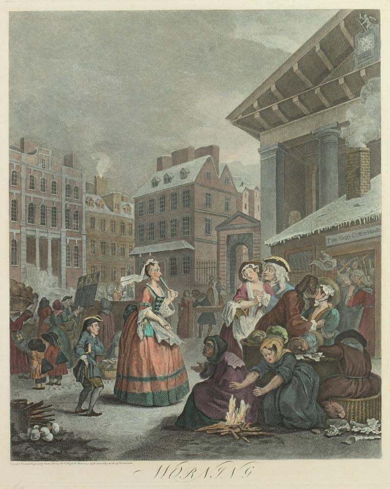 William Hogarth | MORNING, NOON, EVENING, NIGHT | MutualArt